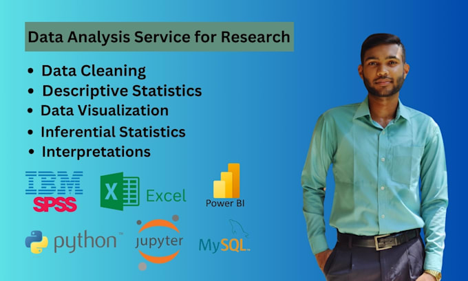 Do data analysis and interpretation using spss, excel and python by Soriful_islam1 | Fiverr