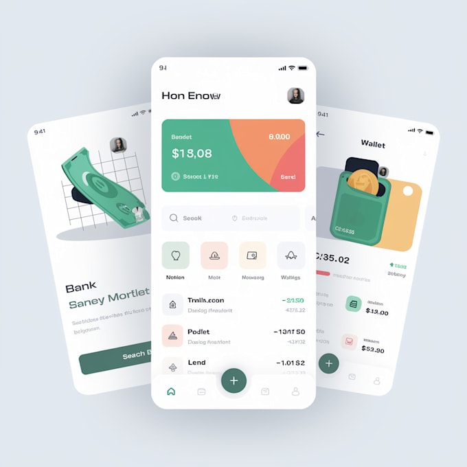 Ui ux design figma app design prototype figma prototype mobile app design by Joyous_uiux | Fiverr