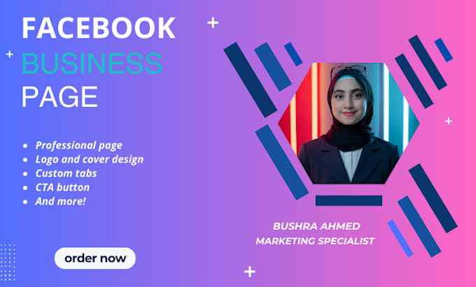 Create, setup and manage a professional facebook business page for you ...