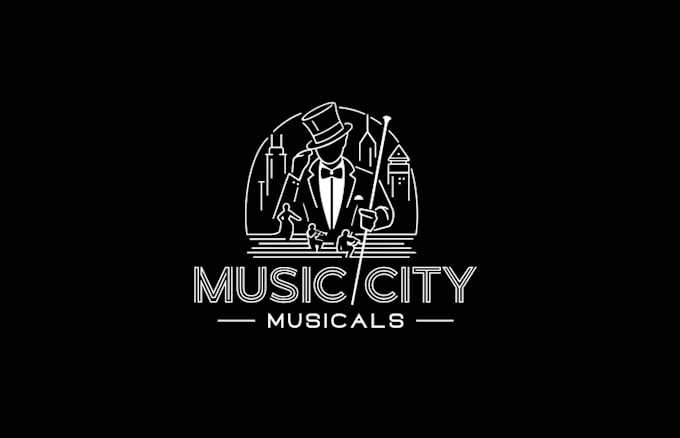 Kick musical theater incubator music logo design by Dennis_feil | Fiverr