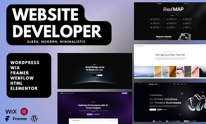 Build modern wordpress website design and landing page by Kamilepav | Fiverr