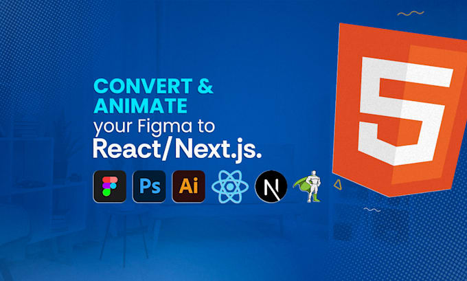 Convert your figma to next js and animate with gsap, motion by ...