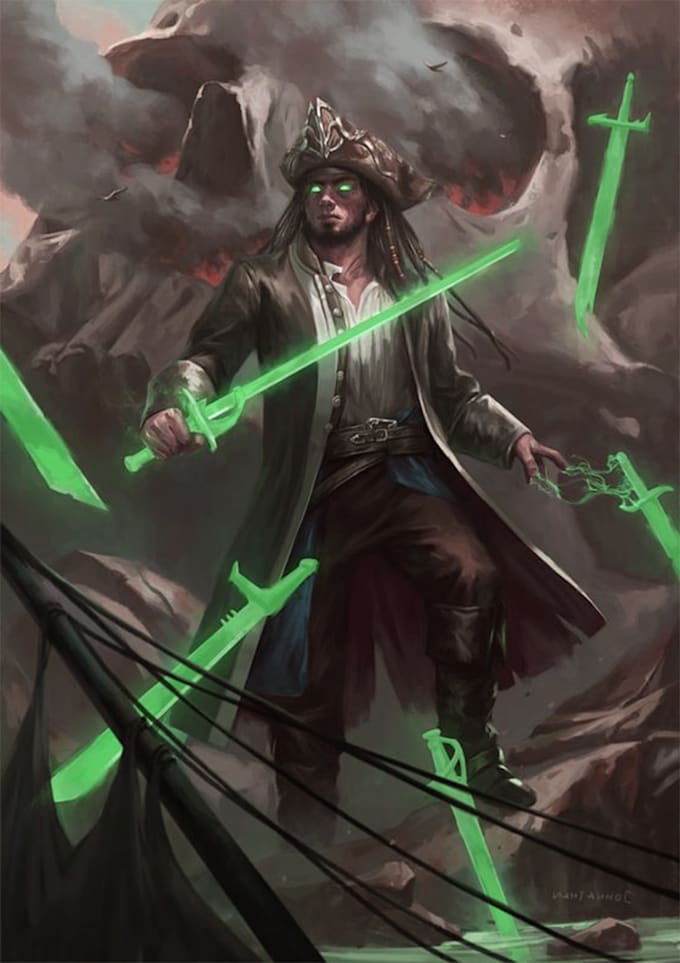 Draw dnd character designs, concept art, digital art for you by Eriakes ...