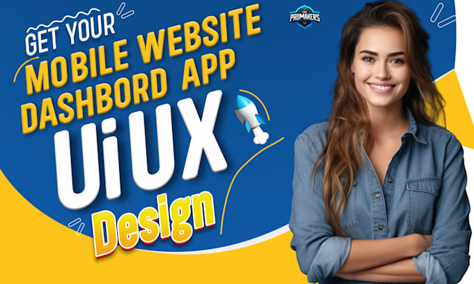 Do website ui design, dashboard, mobile app ui ux design, ui ux design in figma by ...