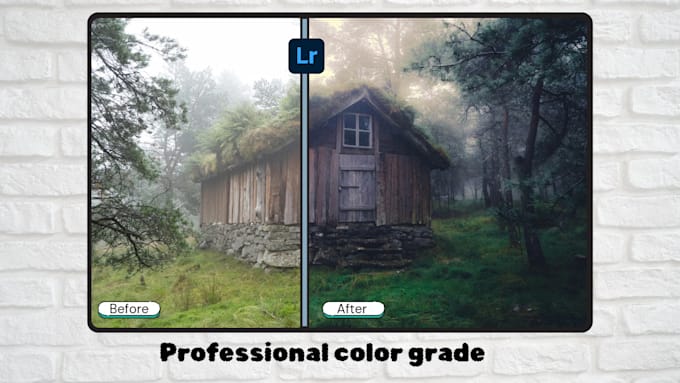 Do professional color grading and image enhancement in lightroom by Precision_guy | Fiverr
