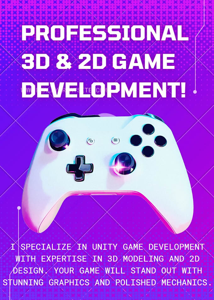 Develop 3d and 2d games for mobile in unity by Aarghyadeep_das | Fiverr