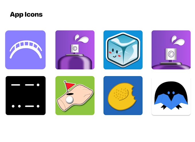 Design a custom app icon for your app by Myychaan | Fiverr