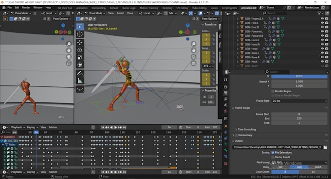 Make a 3d animation in blender and maya by Dodychandra813 | Fiverr