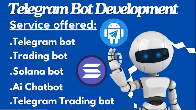 Create advance custom telegram bot, telegram airdrop bot, telegram trading bot by Levchuk_dev ...