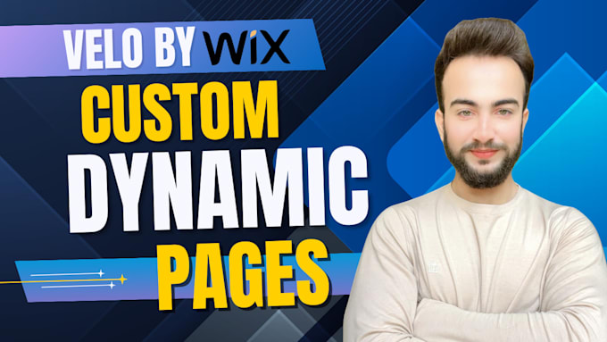 Design and fix static or dynamic wix web pages and add custom velo code features by Wahabking333 ...