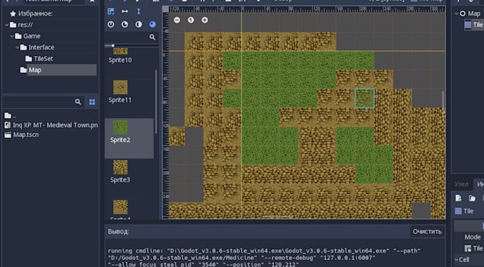 Do godot game map,gui,gdscripts, blueprints in godot engine,environment ...