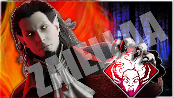 Create dead by daylight thumbnails and renders by Zaiellaa | Fiverr
