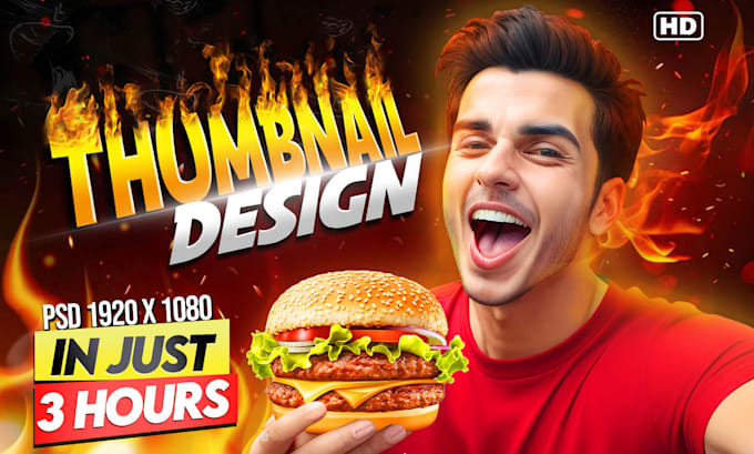 Create stunning food thumbnails that increase engagement by Awais498 ...