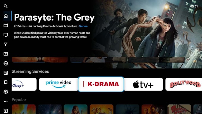 Build iptv app smart tv app iptv rebrand vod app with subscription by ...