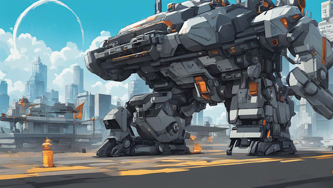 Making anime, mecha, pop art ,fan art and original character by ...