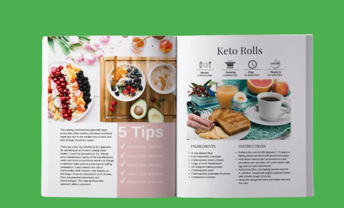 Write authentic cookbook recipe book, cookbook formatting, ebook cookbook design by Eniolah_gee ...