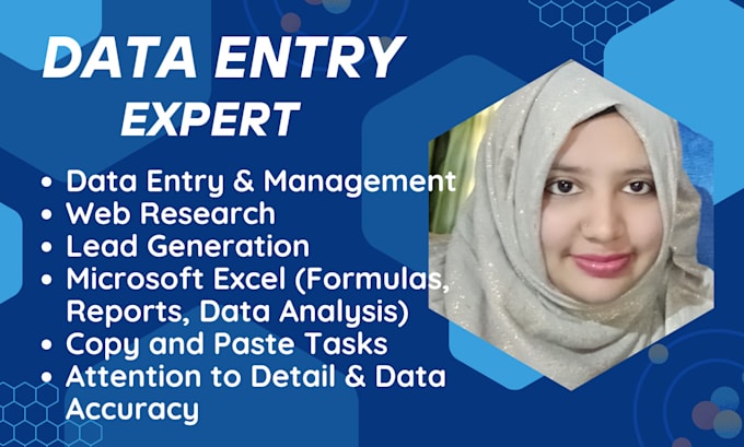 Do Data Entry Web Research Exel Copy And Paste By Sarmin Priety Fiverr