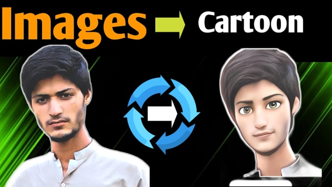 Professionally converted image into cartoon shape by Di_trick | Fiverr