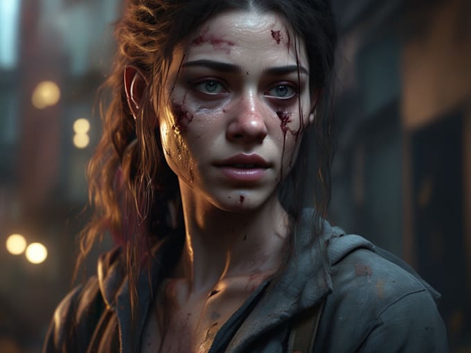 Draw a fantasy horror character art and 2d horror art by Usthe_laith ...