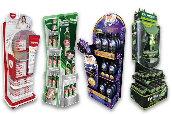 Design stunning posm, pop, and product displays for mass consumption ...