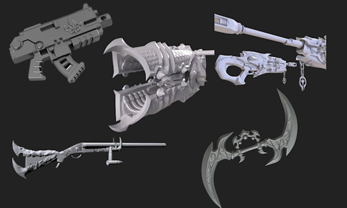 3d cosplay 3d mask costume prop 3d weapons 3d modelling by ...