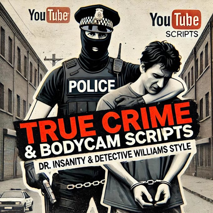 Write police bodycam and true crime scripts like dr insanity by ...