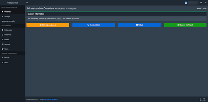 Update your pterodactyl panel by Programmer_cl | Fiverr