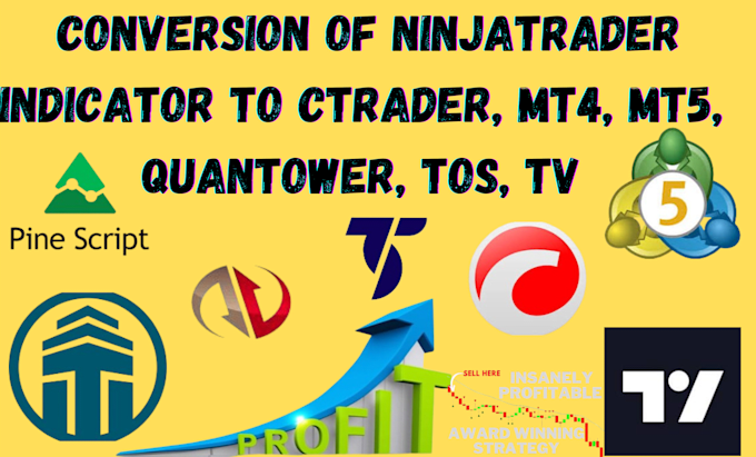 Do Conversion Of Ninjatrader Indicator To Ctrader Mt5 Mt4 Quantower