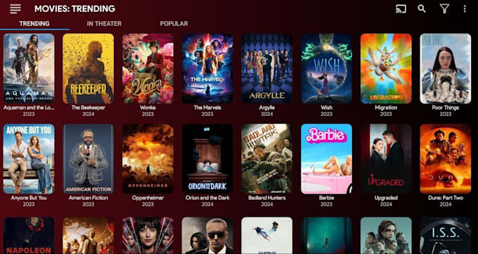 Build iptv app vod app smart tv app rebrand iptv with subscription by ...
