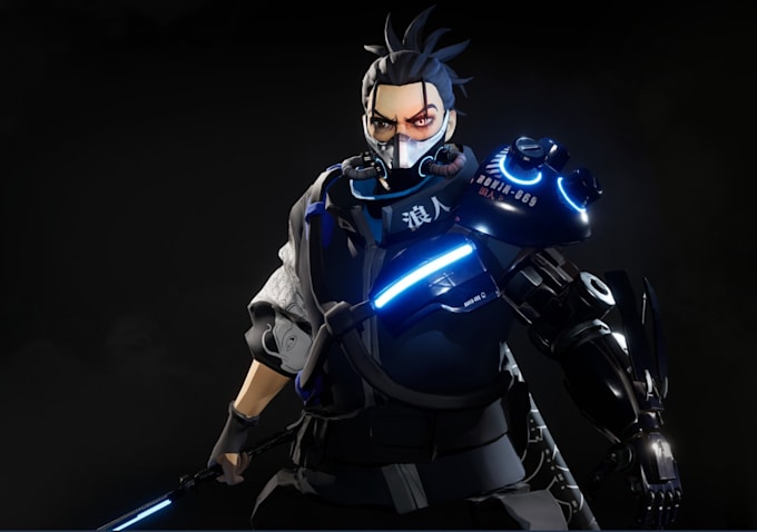 Model animate custom 3d low poly game character in retro psx ps1 ps2 n64 style by ...