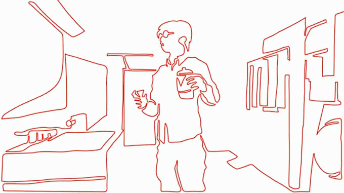 2d hand drawn video 2d line art flip book 2d traditional animation ...