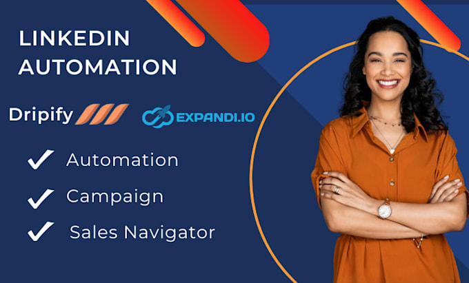 Setup dripify campaign automation sequence for linkedin outreach by ...