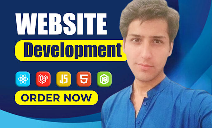 Build, rebuild website development as full stack developer, front end, back end by Abrar ...