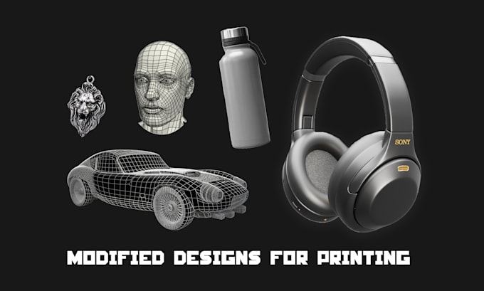 Modify Fix Model Stl Files For 3d Printing Design By Mianworks Fiverr