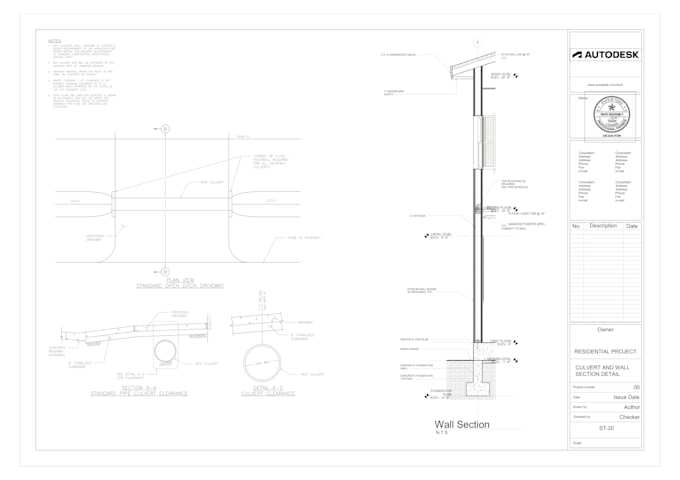Draw 2d floor plan, site plan, house plans for city permit ...