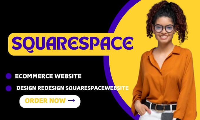 Design squarespace website redesign squarespace website landing page by ...