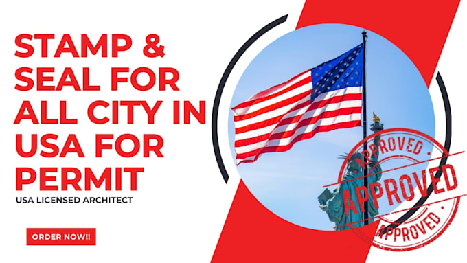 Review and stamp usa building construction drawings for city permits by ...