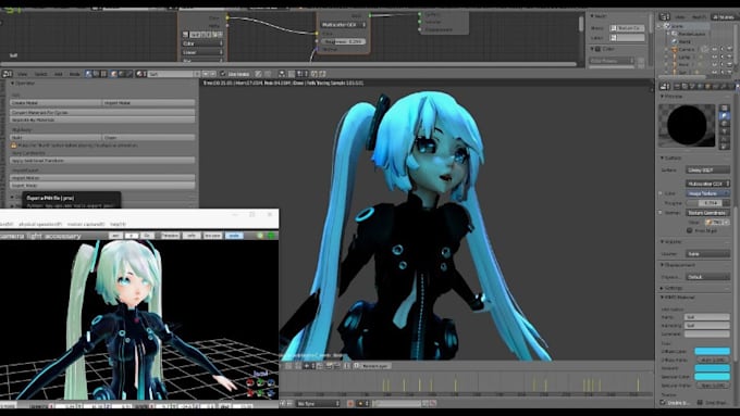 Convert vrm or fbx model to mmd and gmod map, cs2 map by Adipurushy1 ...