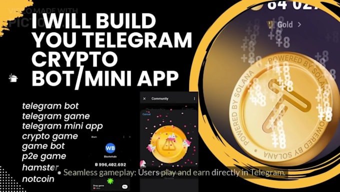 Telegram game telegram mini game telegram mini app telegram mini game by Smithy_duk | Fiverr