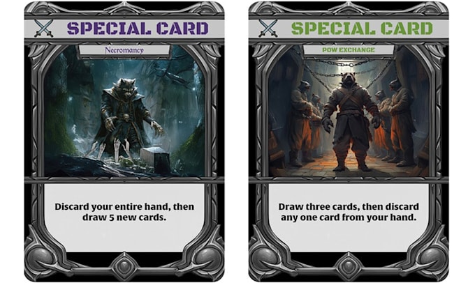 Draw card game art card game illustration board game trading card tarot ...