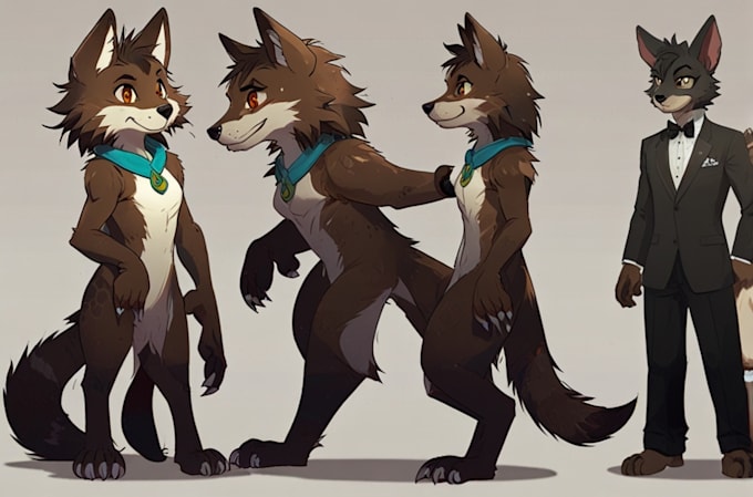 Create furry art, fursona, original furry character by Ameliavfn | Fiverr