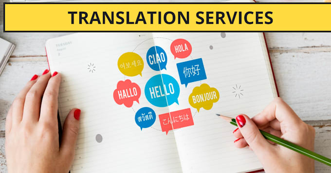 All in one translation, pdf, and typing solutions by Chinu_creator | Fiverr