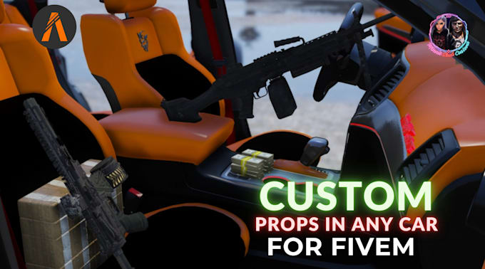 Add custom props in your fivem gta5 cars by Minnieskull85 | Fiverr