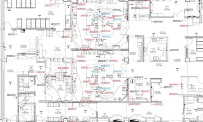 Design electrical, architectural, plumbing plans, mep drawings by Jeo ...