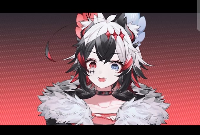 Design and rig nsfw vtuber model, 2d vtuber, vtuber rig, facerig for ...