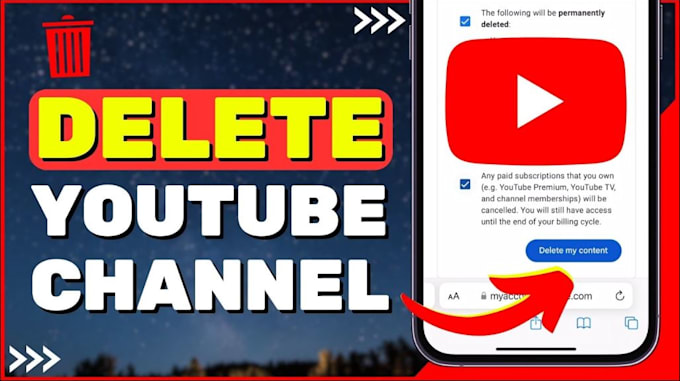 Delete negative youtube channel, remove negative links, remove video ...