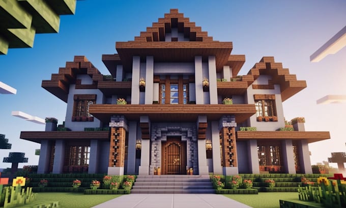 Build minecraft spawn, castle, house and base for you by I_mohsinnawaz | Fiverr