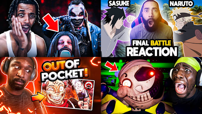 Make you a great reaction thumbnail by Bbooyfuriouus | Fiverr