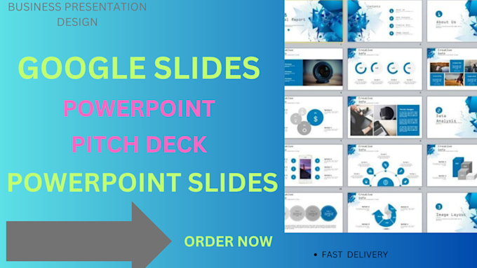 Do powerpoint, pitch deck, google slides by Gabrilux | Fiverr