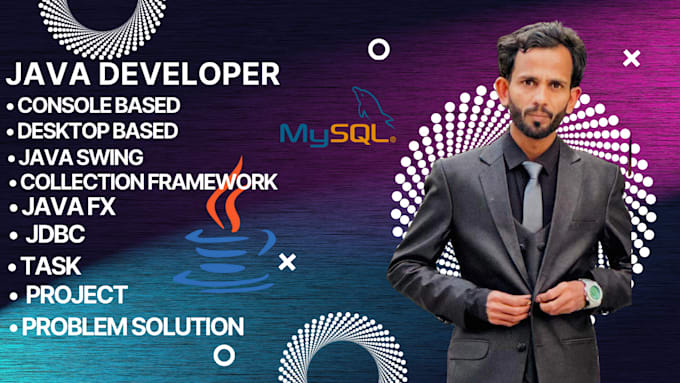 Develop java console apps javafx swing and mysql database integration by Arshadsaeed481 | Fiverr